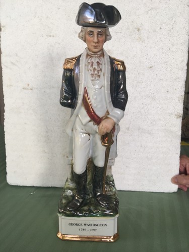 Vintage George Washington Trenton Spirits Liquor Decanter | eBay