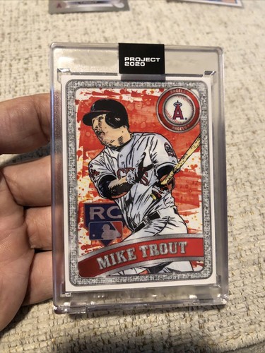 Topps Project 2020 #100 MIKE TROUT by Blake Jamieson & Ben Baller ...