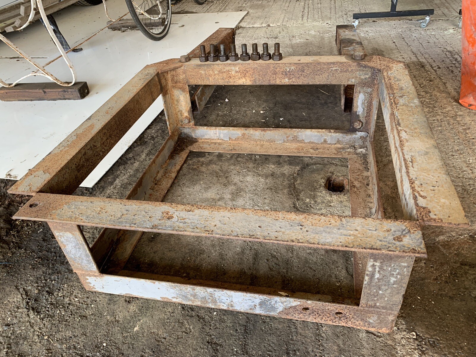 Custom Made Ford 6610 Tractor Front Weight Bracket | eBay UK