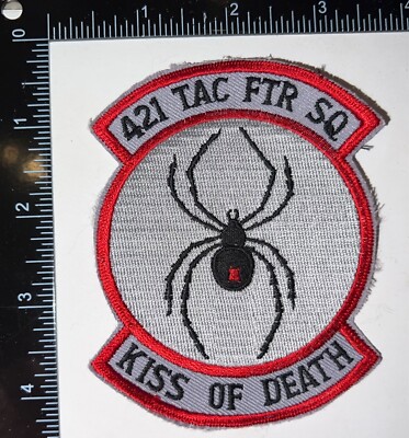 USAF US Air Force 421st Tactical Fighter Squadron Patch | eBay