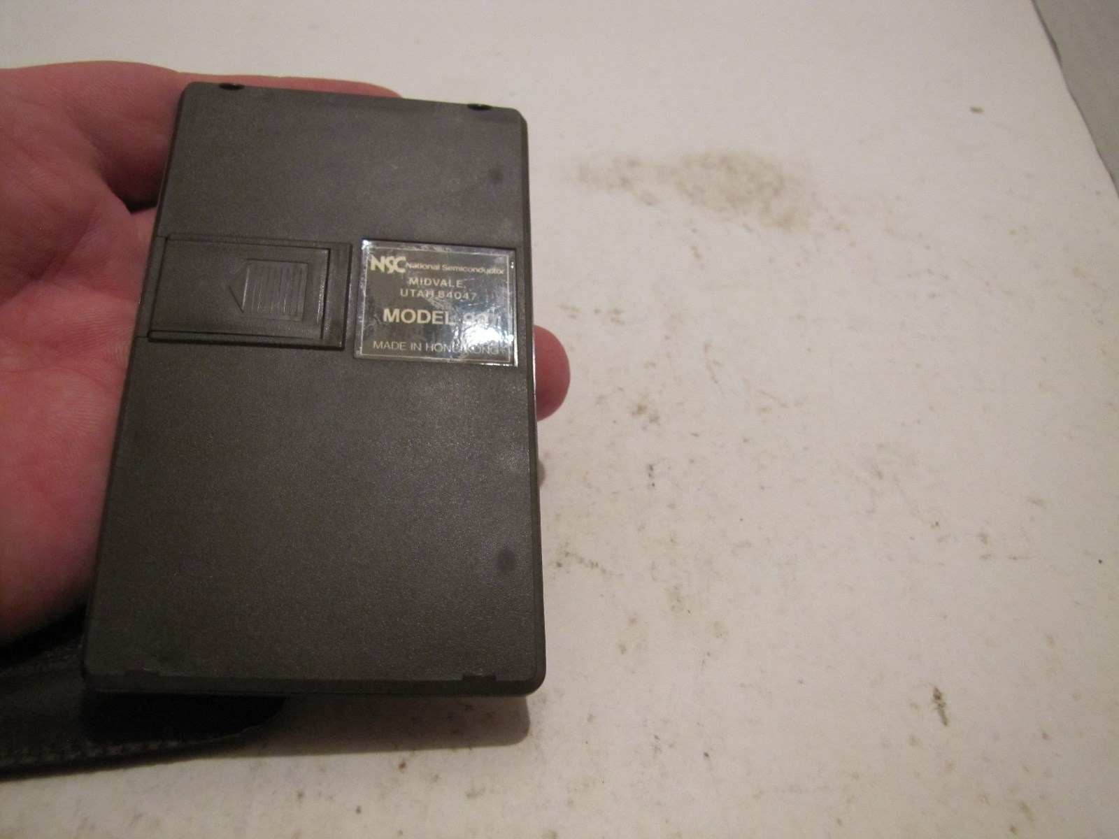 VINTAGE NATIONAL SEMICONDUCTOR NSC NS99 CALCULATOR NEW BATTERY W/COVER ...