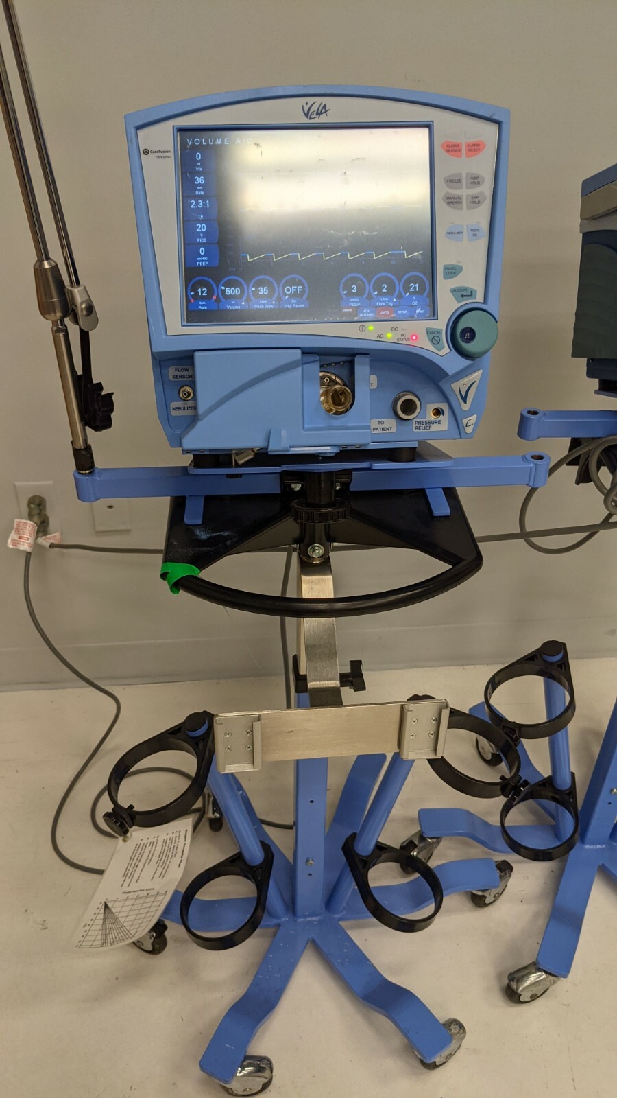 Carefusion Vela T Bird Series Ventilator System Model 16532-00 | eBay