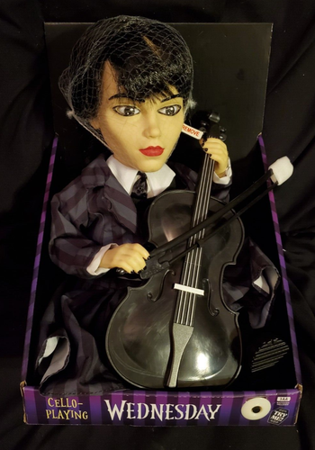 Wednesday 13-in Musical Wednesday Addams Tabletop Animatronic | eBay