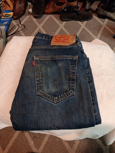 Mens 501 XX Levi's Blue Jeans Size 32x34 (B4) | eBay