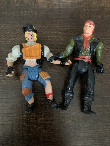 Lot of 2 ~Vintage 1991 HOOK Lost Boy Ace And Swash Toy Action Figure ...