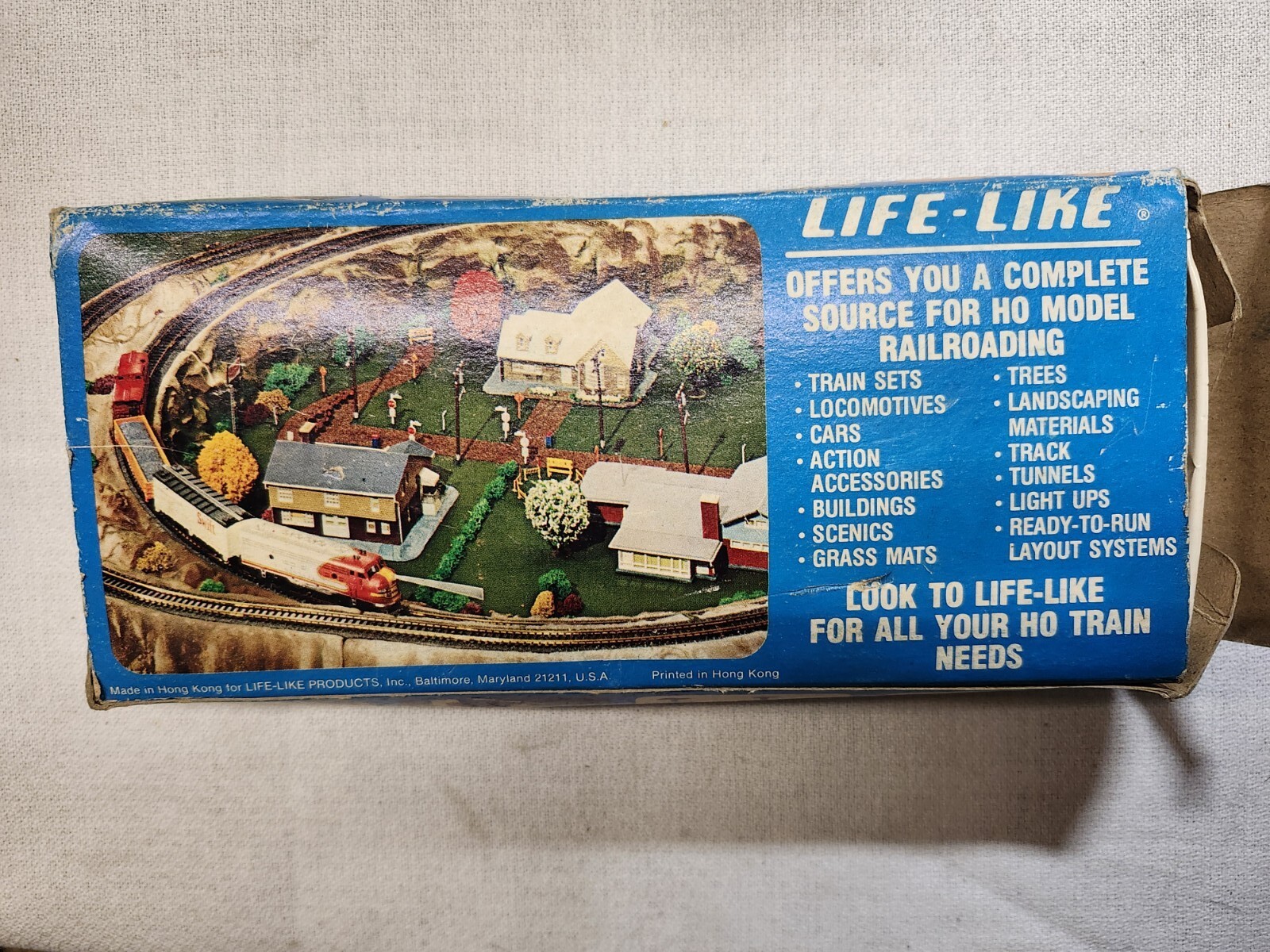 7 Lot Vintage HO Scale Freight Train Box Cars Untested Tyco Life Like ...