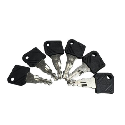 6 Pack 801 JK801 Keys Fits for Linde Forklift Lift Truck 0009730419 ...