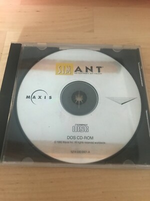 sim ant_Maxix_Jeu Retro_Retro game_Maxis_Sim Fourmis | eBay