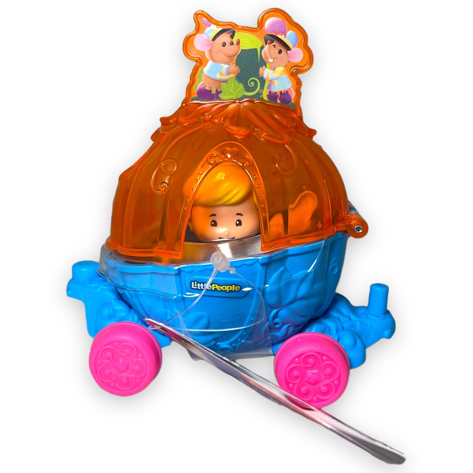 Disney Fisher Price Little People Princess Cinderella Pumpkin Parade ...
