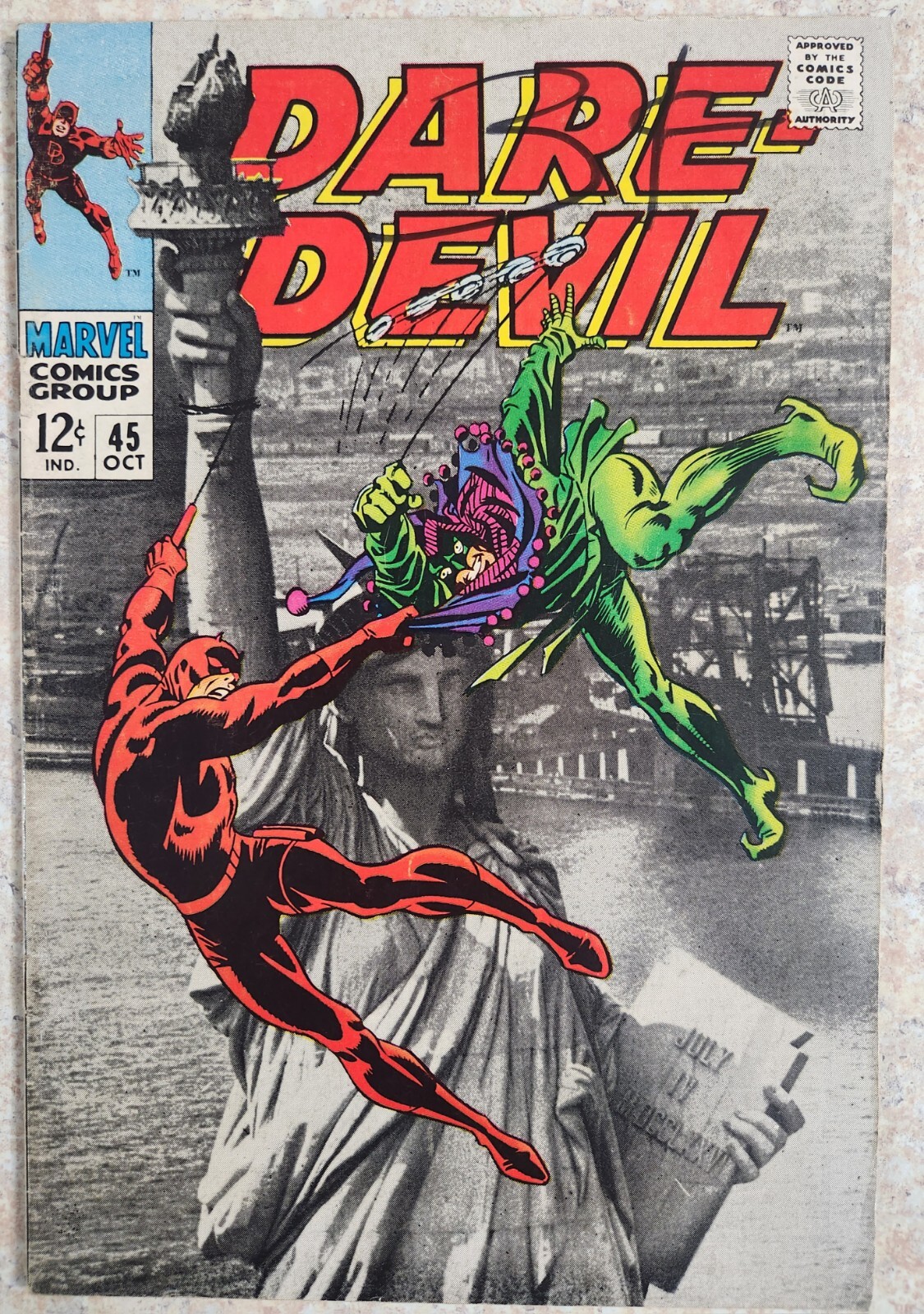 Daredevil #45 Marvel Comics 1968 | eBay