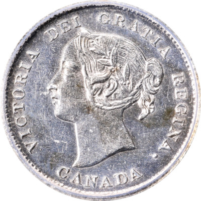 Canada 1892 Five (5) Cents ICG MS60 Details KM#2 - RPD, Cleaned | eBay