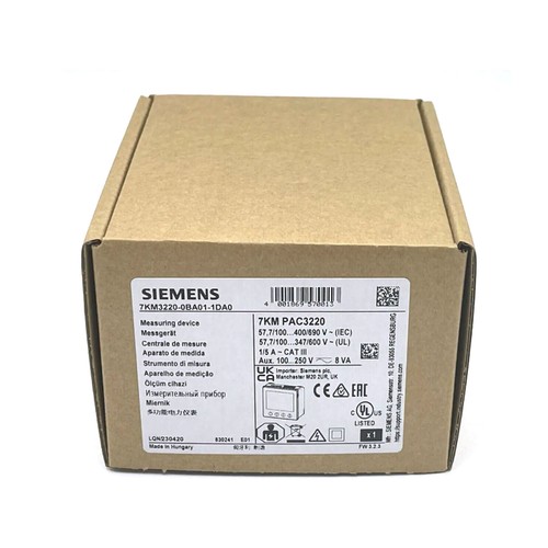 1PCS NEW SIEMENS SENTRON PAC3220 7KM3220-0BA01-1DA0 Multi-Function ...