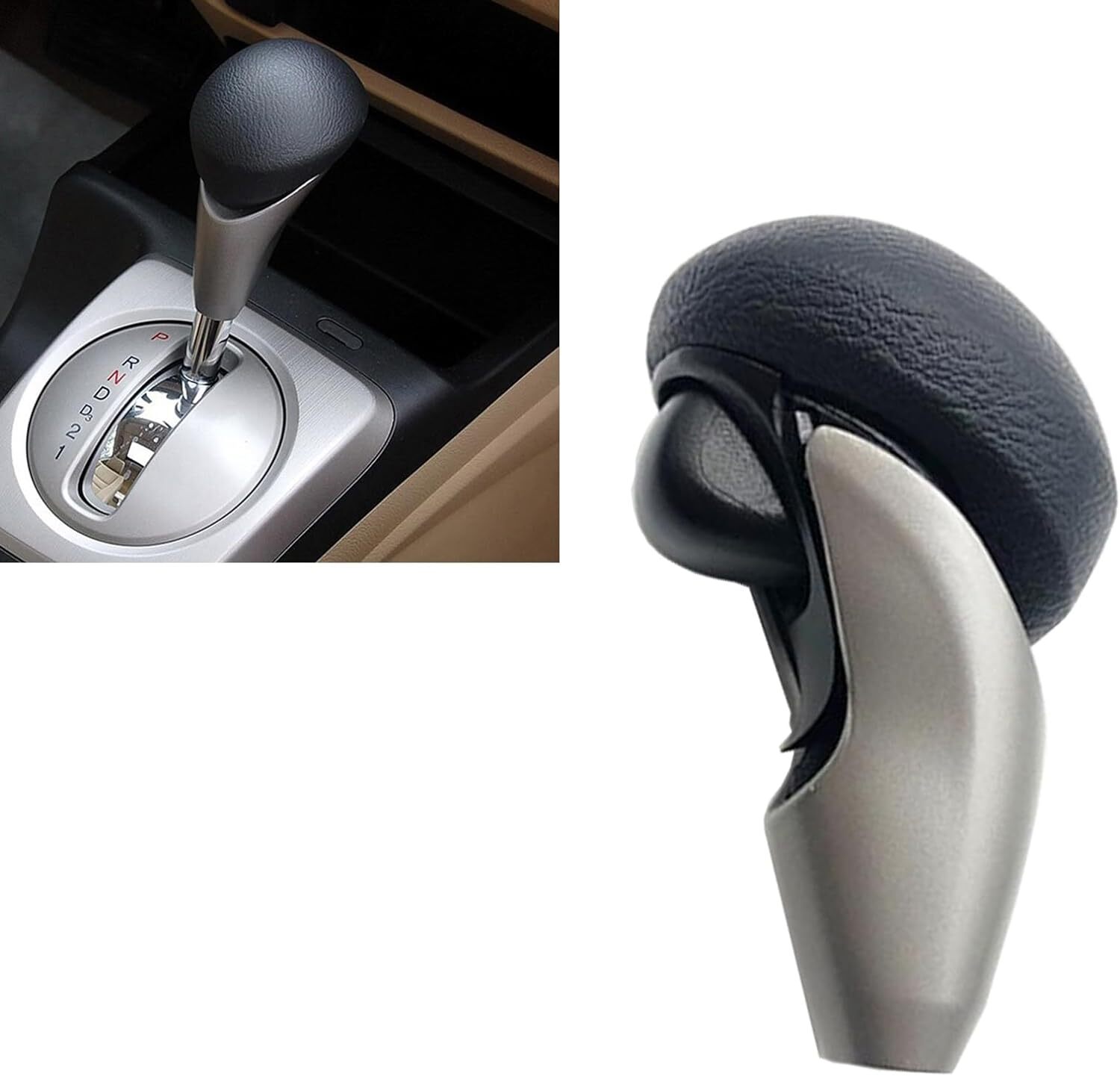 Automatic Gear Shift Lever Knob Fit For Honda Civic 2006-2011 54130-SNA ...