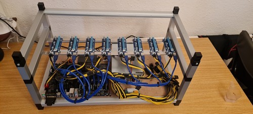 Mining Cave Crypto Mining Rig Kit 8 GPU - Pre-installed with Hive OS | eBay
