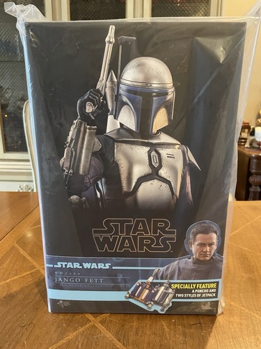 Hot Toys MMS589 Star Wars Attack of the Clones: Jango Fett 1/6th Scale ...
