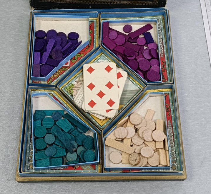 NAIN JAUNE AVEC JETONS - THE YELLOW DWARF GAME -JLR PARIS - 1890 ...