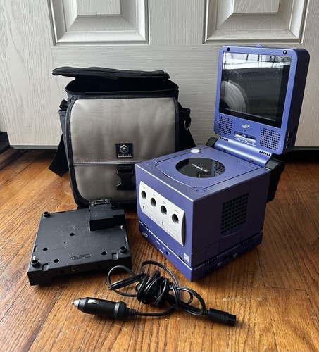GameCube Intec Portable Screen/Battery/Gameboy player/Carrying Case Car ...