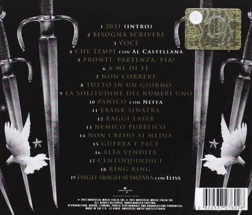 Fabri Fibra Guerra e Pace (CD) | eBay