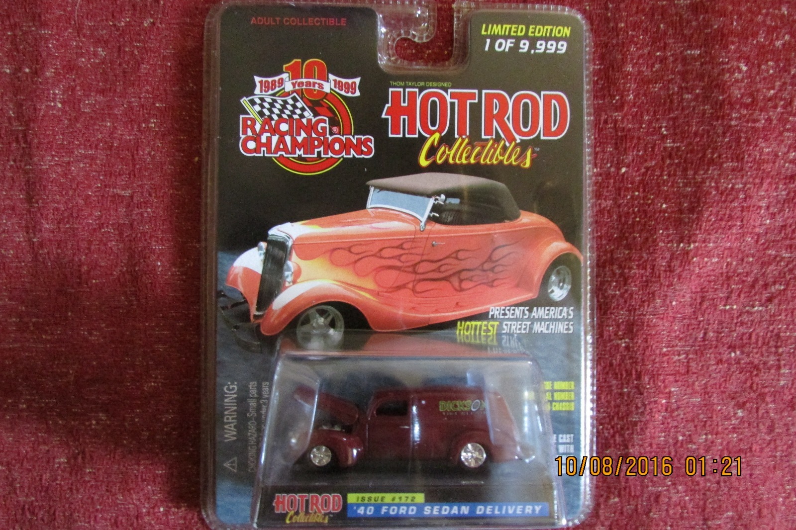 RACING CHAMPIONS HOT ROD COLLECTIBLES 40 FORD SEDAN DELIVERY | eBay