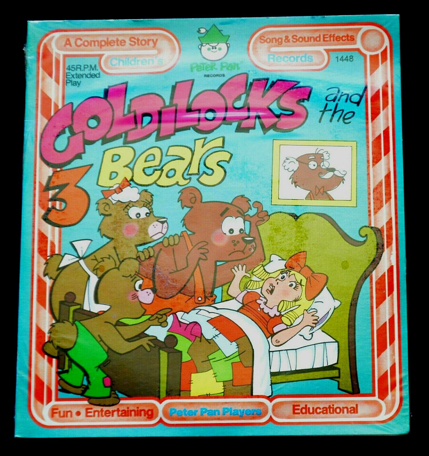 GOLDILOCKS & THE 3 BEARS-PETER PAN PLAYERS-SEALED 45 RPM EXTENDED PLAY ...