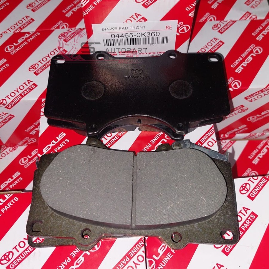 Fits For Toyota Hilux Revo 2016 up Front Brake Pads 04465-0K360 Genuine ...