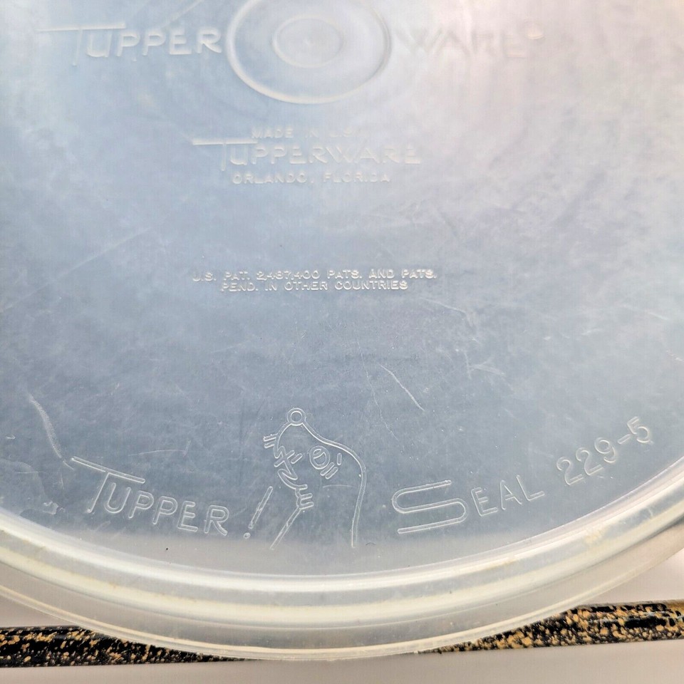 CHOOSE LID Vintage Tupperware Lid Servalier Wonderlier Tupper Seal ...