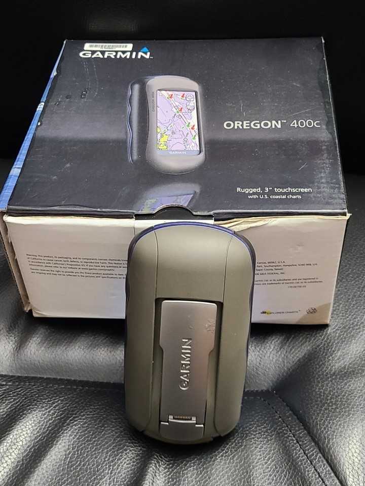 Garmin Oregon 400c Touchscreen Handheld GPS Navigation Unit | eBay