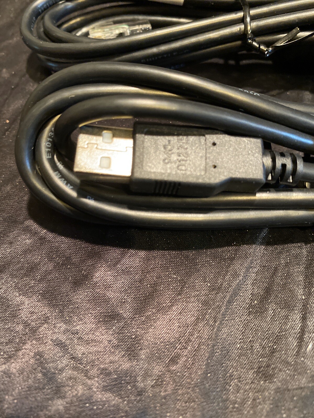 NEW Lot (2) Space Shuttle-C USB Cable E101344 Style 2725 60°C 28Awg 30V ...