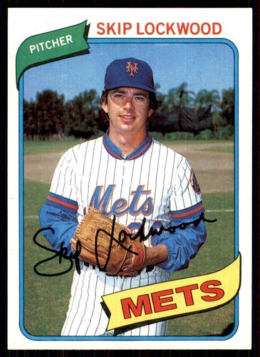 1980 Topps Skip Lockwood New York Mets #567 | eBay