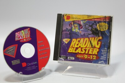 Davidson Reading Blaster Ages 9-12 Windows 95 & PPC Macintosh 1998 CD ...