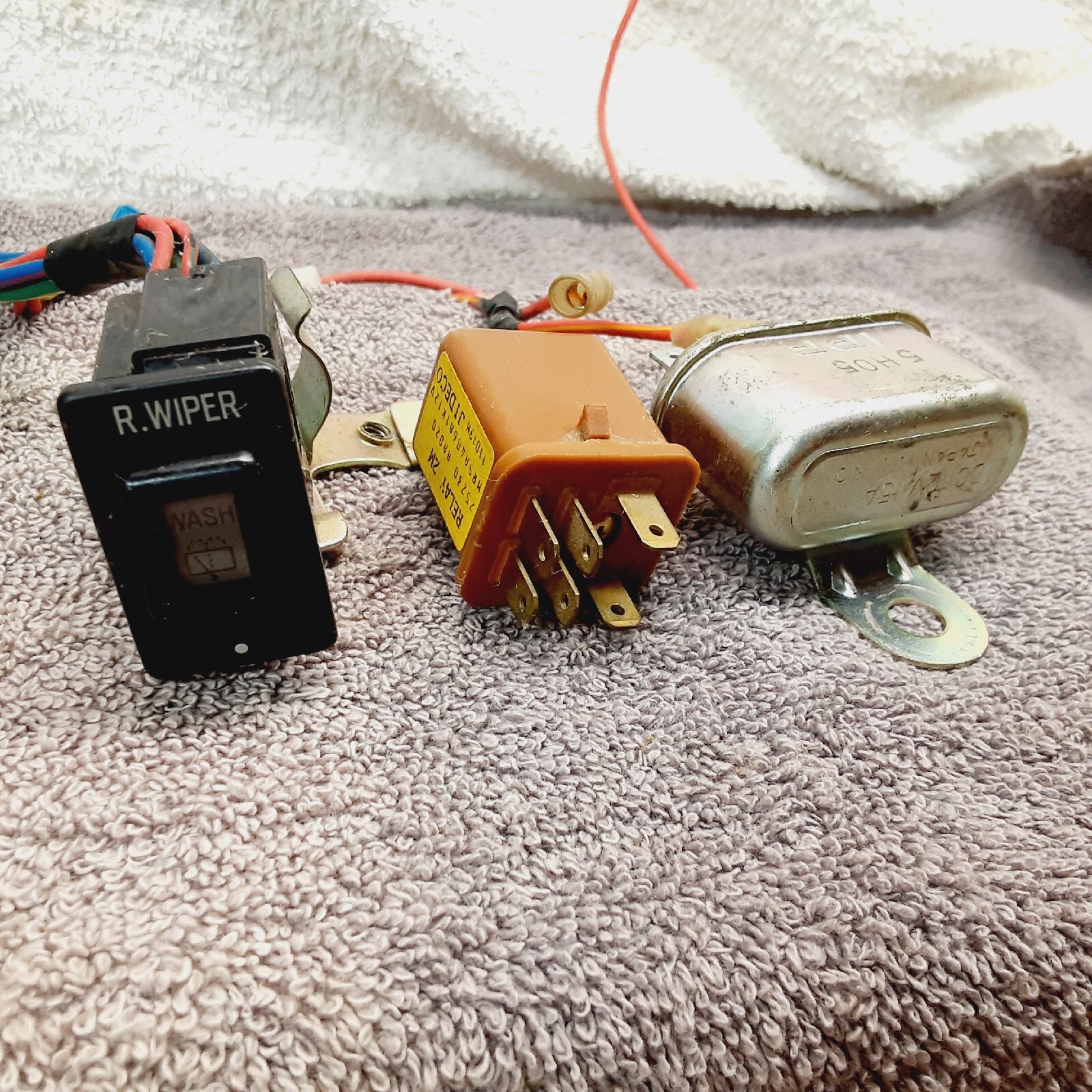 Lot Of 3 Subaru Genuine OEM Switches And Relays Wiper IPF | eBay