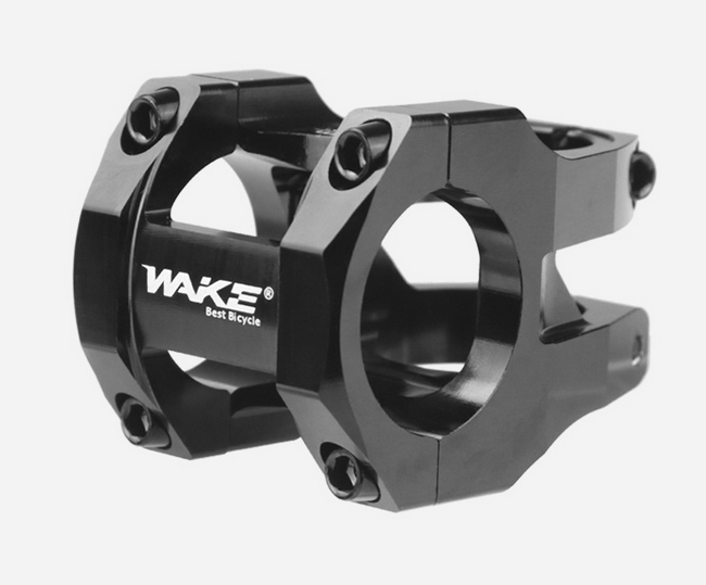 WAKE Alloy Mountain Bike Handlebar Short Stem 31.8*35/45mm Bicycle ...
