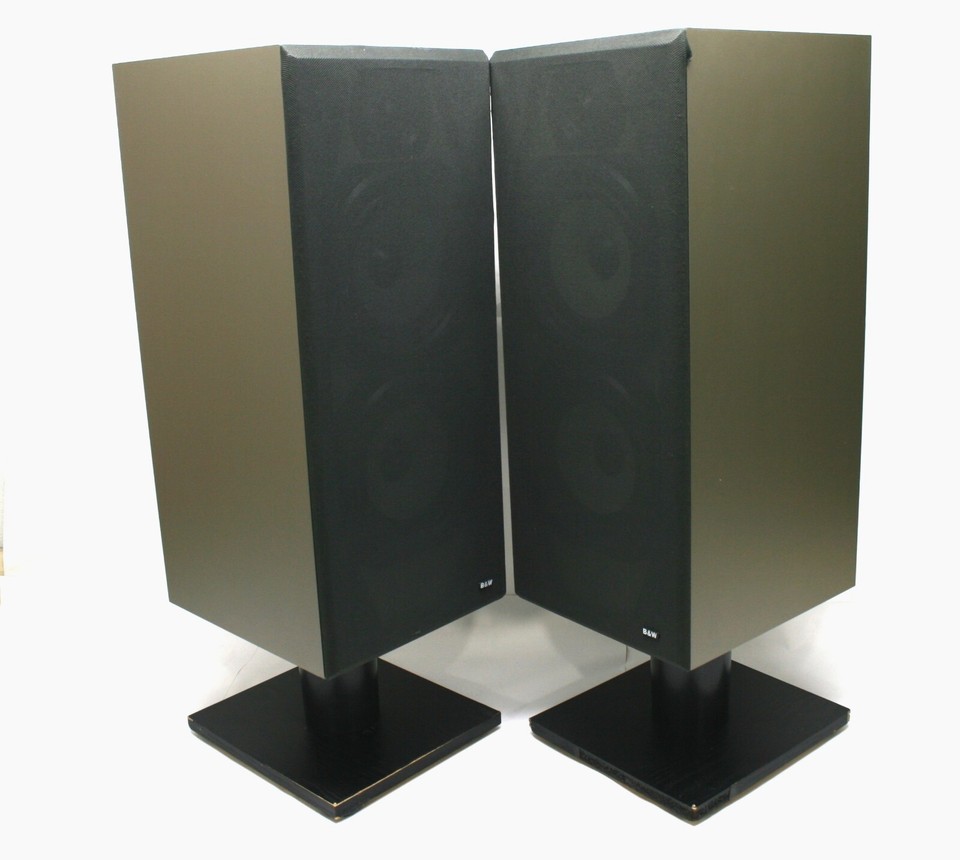 Vintage Bowers & Wilkins ZMF VM2 Floorstanding Speakers Consec Serial # ...