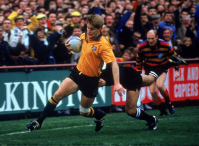 Australian Wallabies Rugby Union Great Tim Horan No 5 Old Photo | eBay