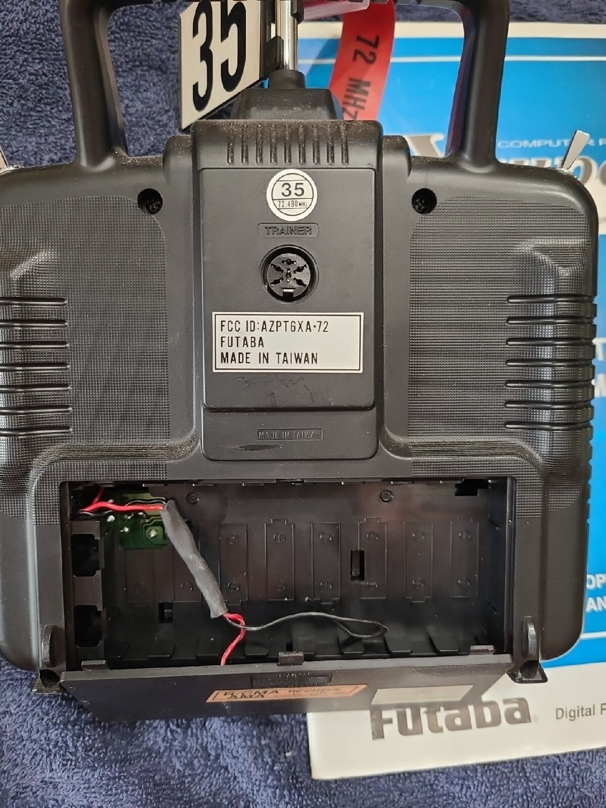 FUTABA T6XAS 6 Channel Controller PCM 1024 PCM/PPM Selectable ...