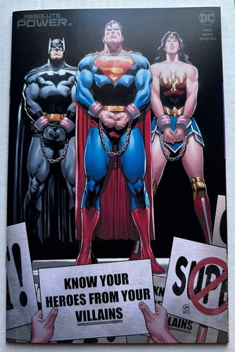 Absolute Power #1 CoverJ Daniel Sampere Power Variant(DC Comics ...