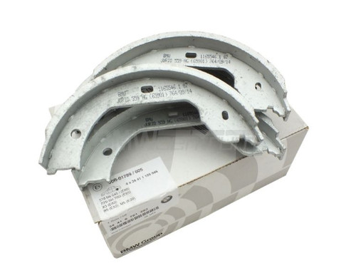 NEW BMW 5 E60 REAR PARKING BRAKE SHOE SET 34416761293 6761293 00-09 ...