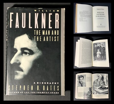 William Faulkner BIOGRAPHY Southern Renaissance 1st Edition Book ILLUS ...