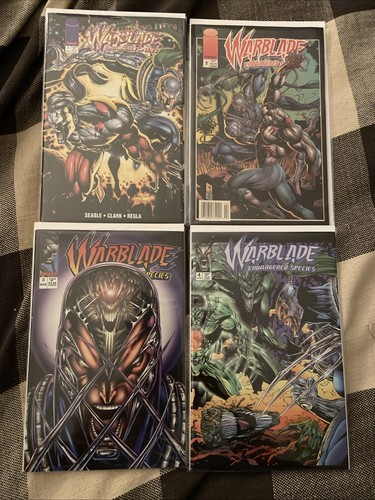 Warblade: Endangered Species #1-4 Complete Set (1995) Image Comics | eBay
