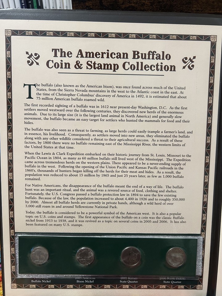 The American Buffalo Coin and Stamp Collection - Postal Commemorative ...