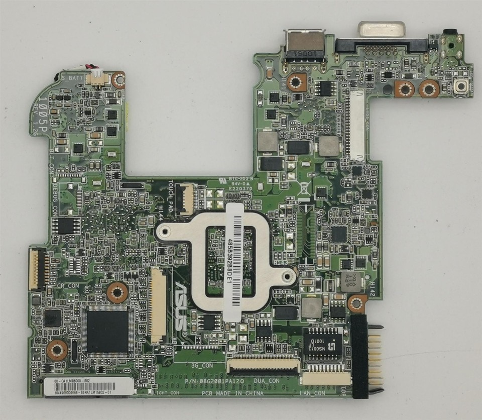 Genuine Asus Eee PC 1001P Motherboard Mainboard 60-OA1LMB6000 Intel | eBay