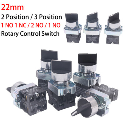 Rotary - 3 Position Selector Switch