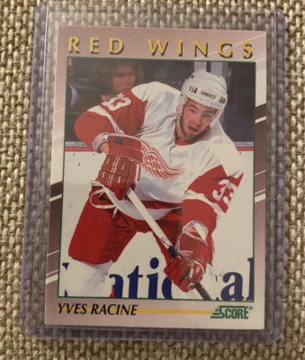 1991 score young superstar #37 yves racine | eBay