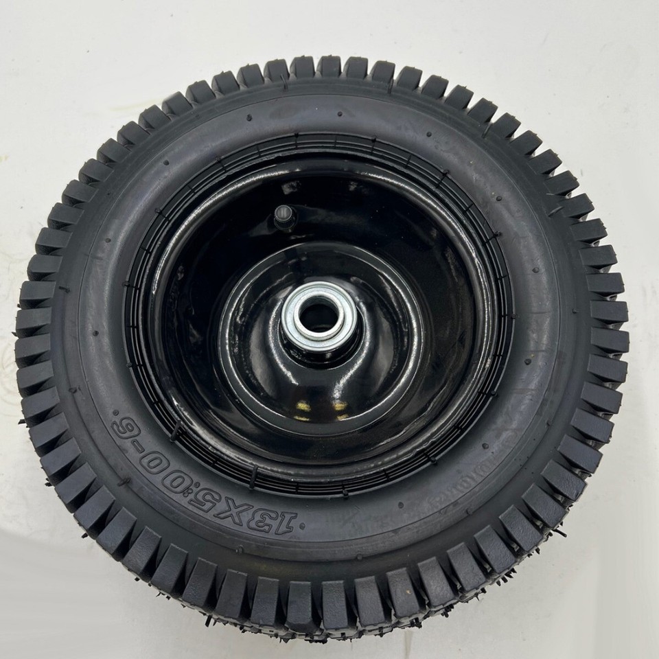 13x5.00-6 Wheel for Garden Wagons, Handcarts - 5/8 Inch Axle, 3.75 ...