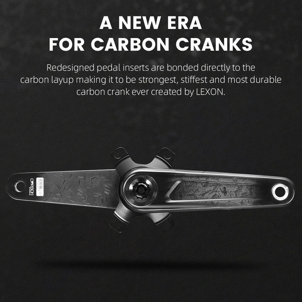 Power Meter Base Road Carbon Cranksets 29mm Spindle Full Carbon ...