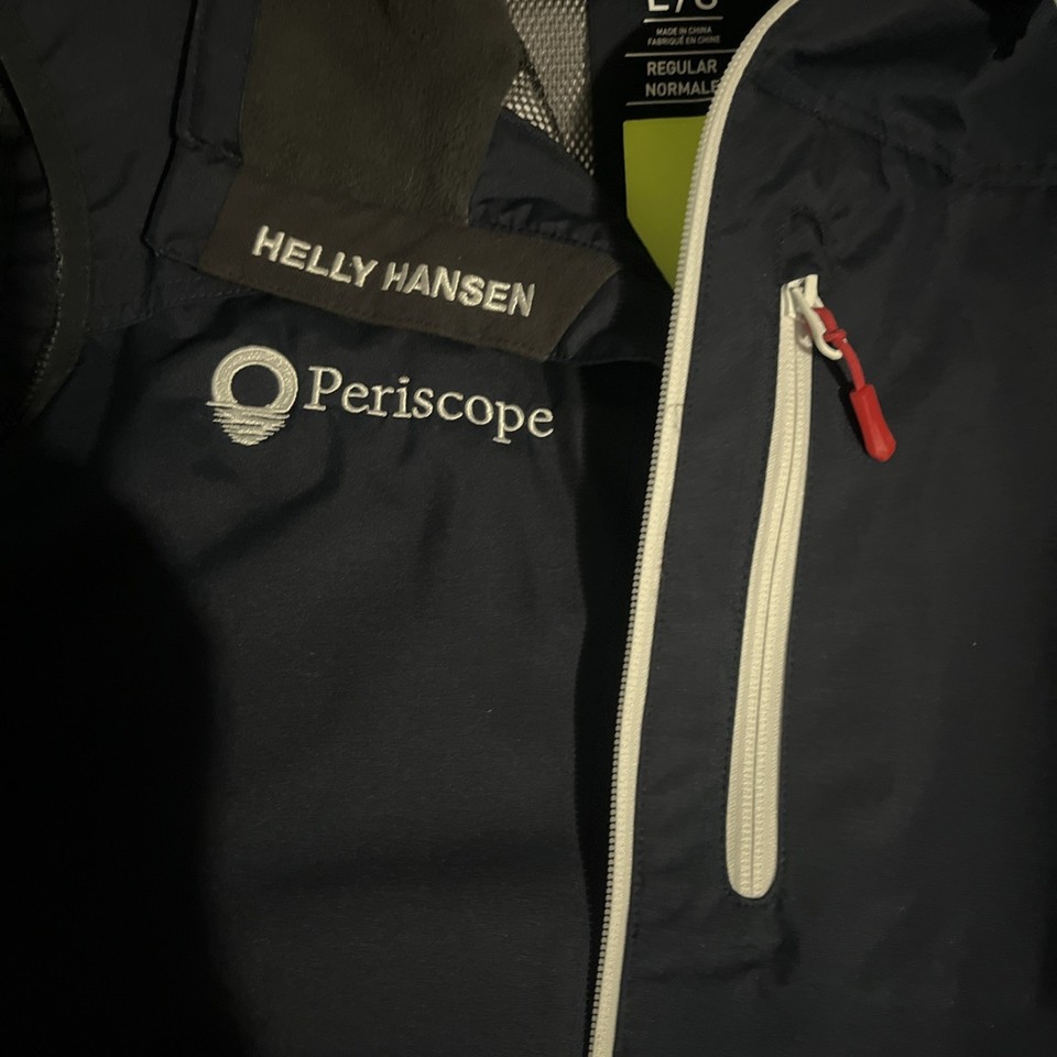 Helly Hansen Vest Mens M Navy Blue Full Zip Pockets Crew Sailing ...