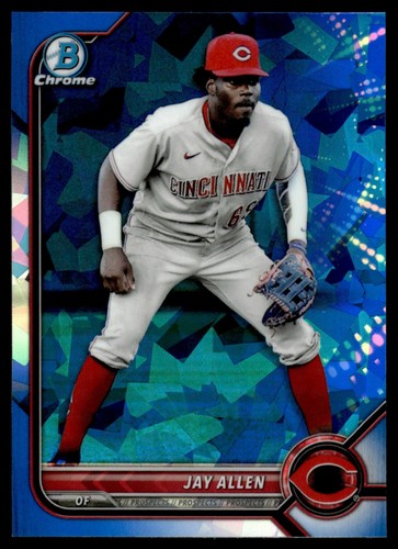 2022 Bowman Chrome Sapphire Jay Allen #BCP-114 Cincinnati Reds | eBay