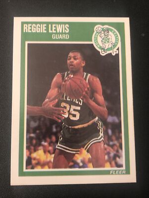 1989-90 Fleer Reggie Lewis Rookie #10 | eBay