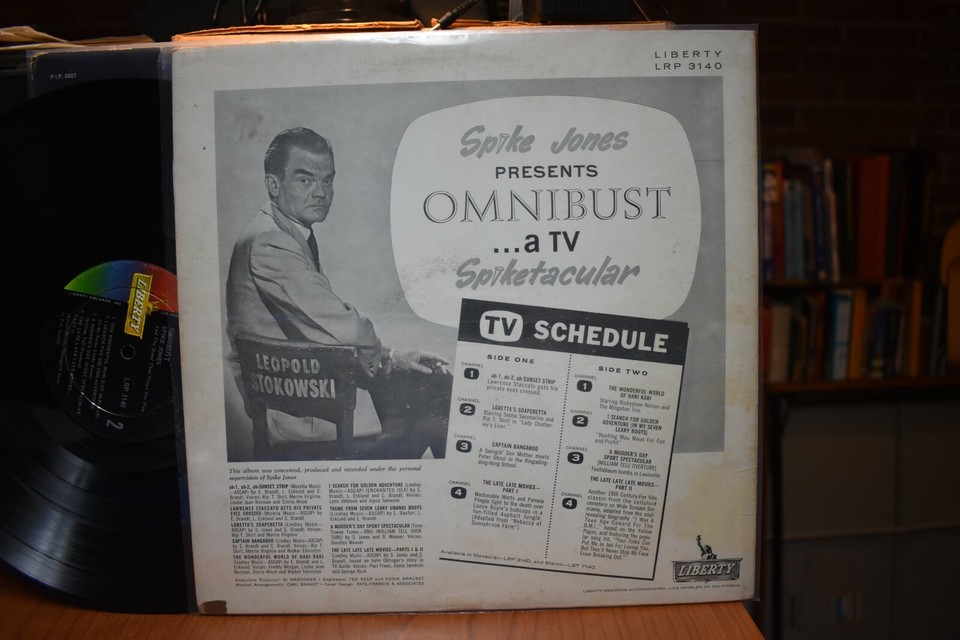 Spike Jones Omnibust LP Liberty LRP3140 Mono | eBay
