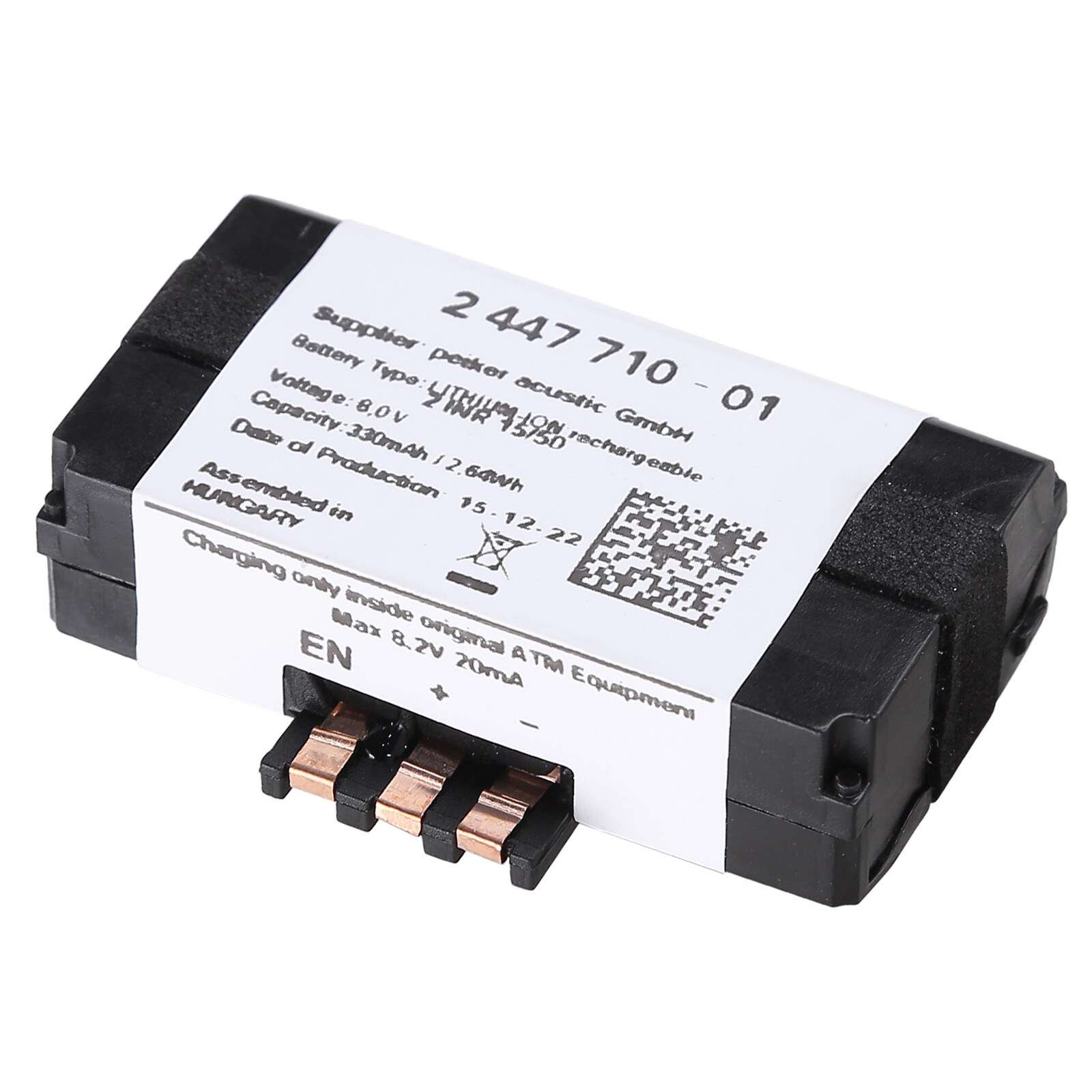 New 84102447710 Emergency Battery SOS Battery Fit For BMW F20 F30 F32 ...
